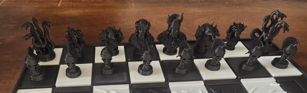 Ancient Greek chess by lorddrakkonbe MakerWorld: Download Free 3D Models