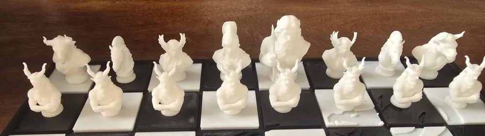 Ancient Greek chess by lorddrakkonbe MakerWorld: Download Free 3D Models