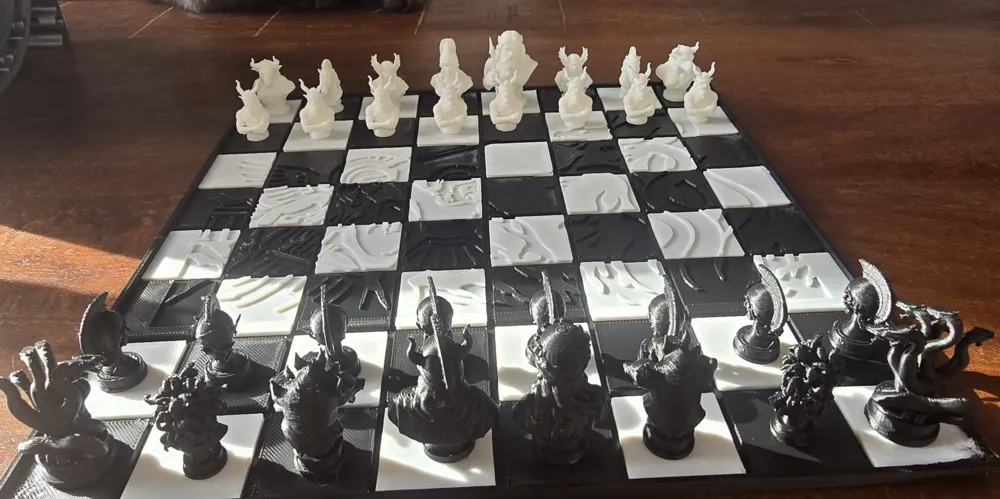 Ancient Greek chess by lorddrakkonbe MakerWorld: Download Free 3D Models