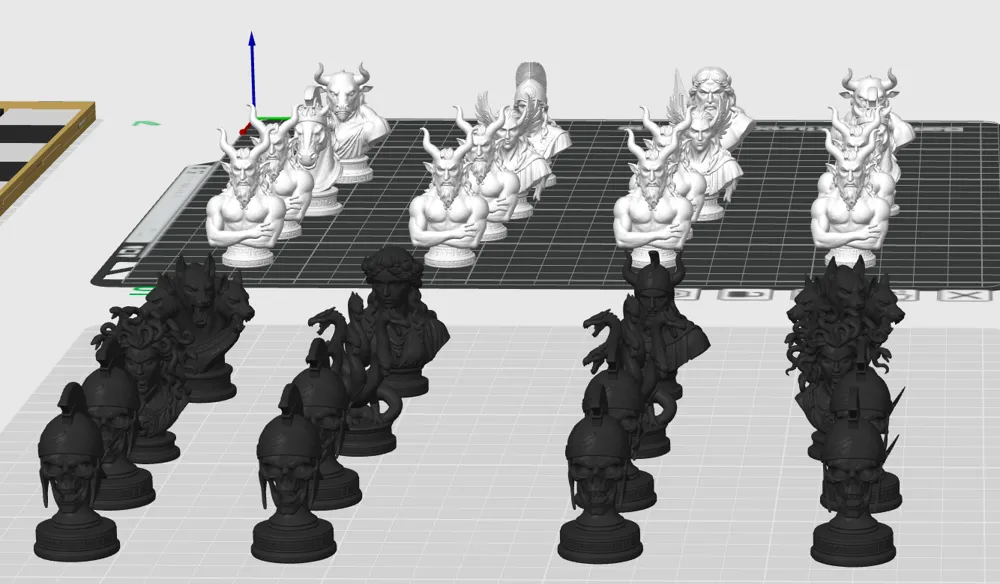 Ancient Greek chess by lorddrakkonbe MakerWorld: Download Free 3D Models