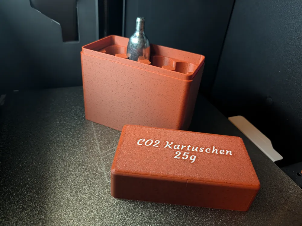 co2 Cartridge Box for cyclists - Free 3D Print Model - MakerWorld