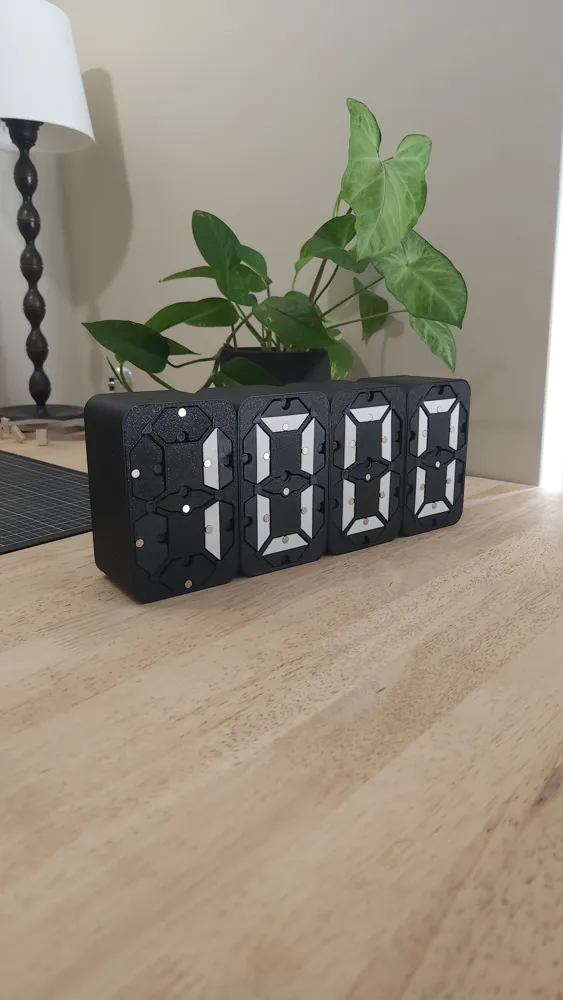 3D Printed Electromechanical 7-Segment Display - Free 3D Print Model ...