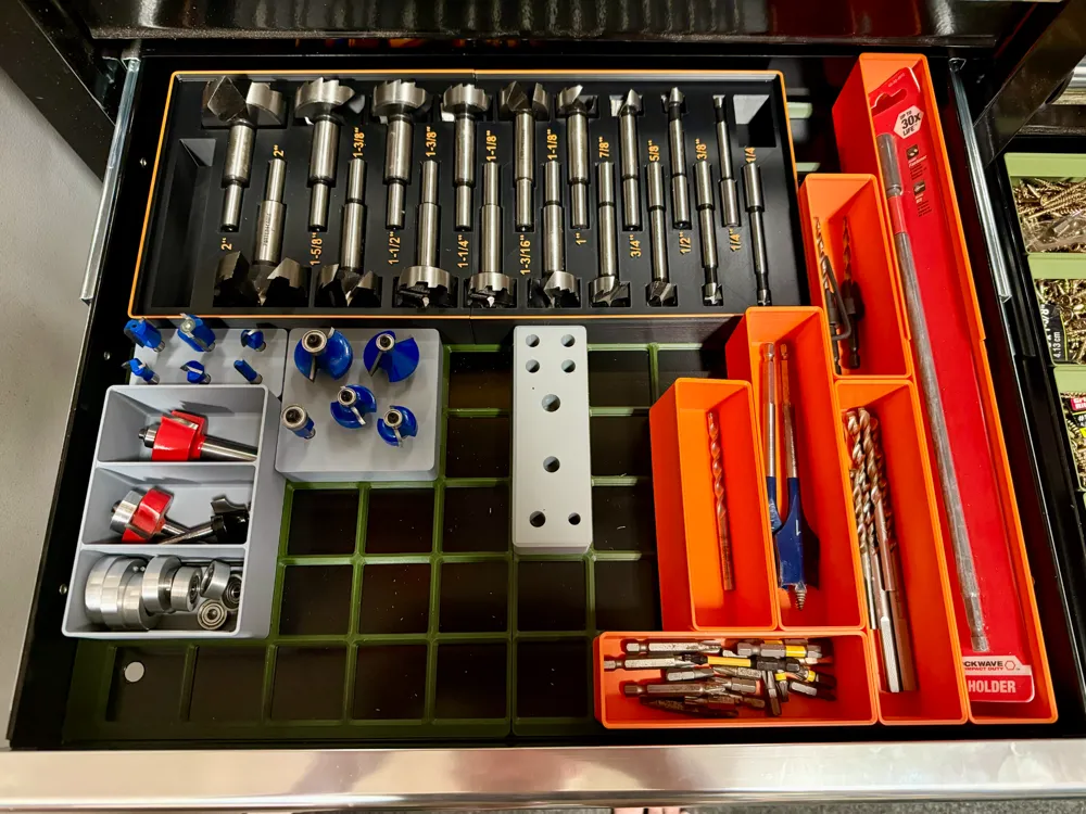 Gridfinity Baseplate Set for Yukon Small Drawer by Hopper_Dropper ...