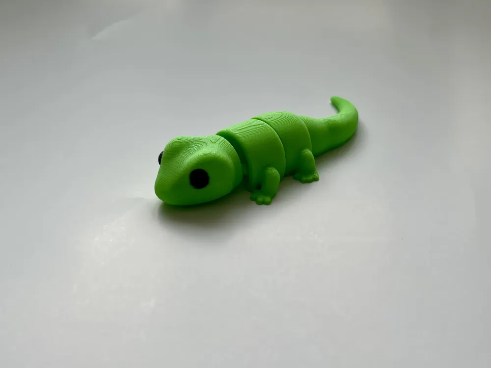 Cute Articulated Lizard Flexi Mini by Dijon Prints MakerWorld: Download ...