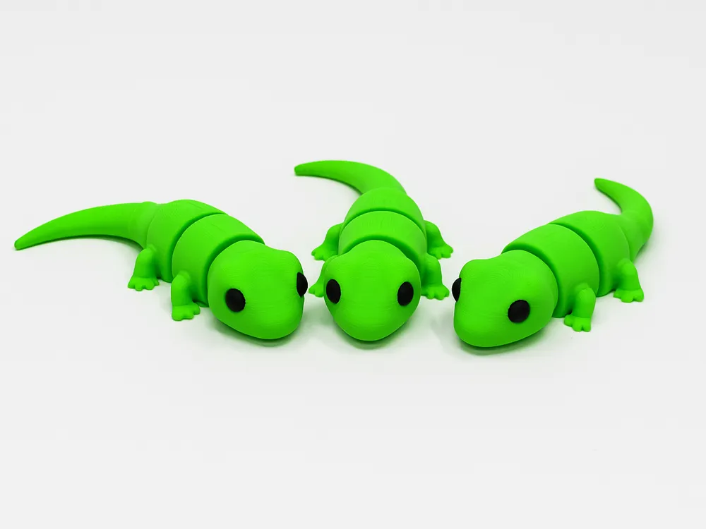 Cute Articulated Lizard Flexi Mini - Free 3D Print Model - MakerWorld