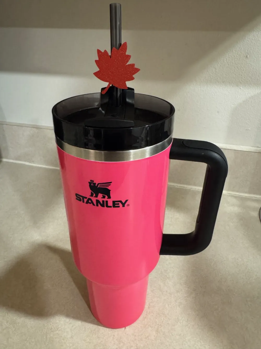 Maple Leaf Stanley Cup Straw Topper by Carman3D - MakerWorld