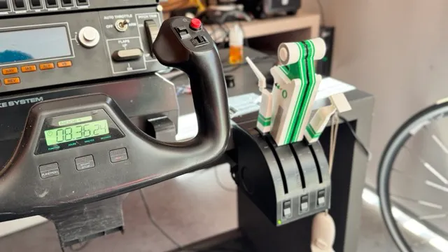 Saitek Yoke throttle / air break / flaps lever by user_3393193085 ...