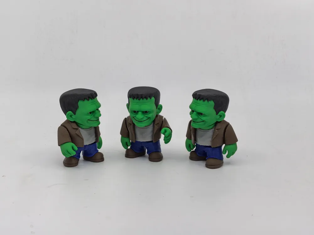 Frankenstein articulating Monster for Halloween by DaPrintHub ...