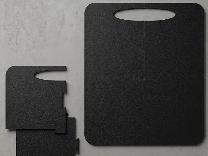 T-shirt folding tray - Free 3D Print Model - MakerWorld