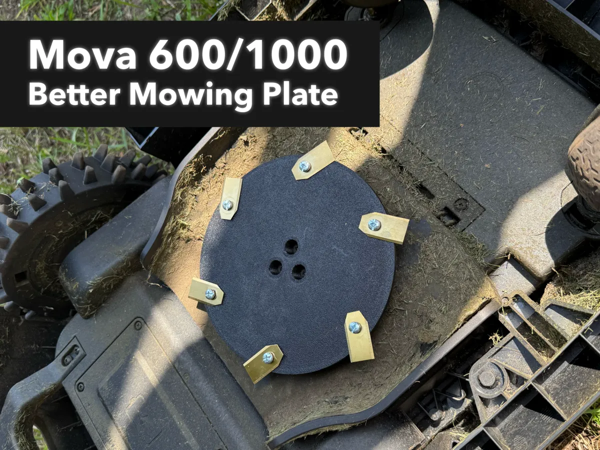 Mova 600/1000 - Mähteller mit 6 Klingen von Andreas MakerWorld ...