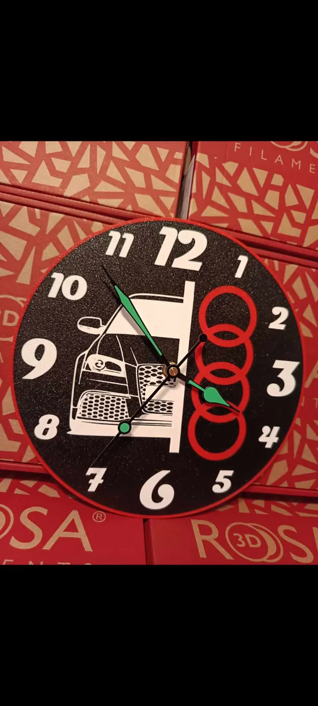 Clock Audi A3 S3 RS3 by Piotrek6143 - MakerWorld