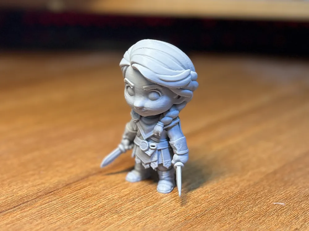 Cute Kassandra from Assassin's Creed Odyssey - Free 3D Print Model ...