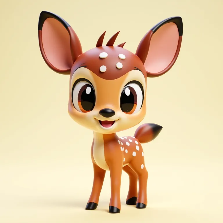 Bambi in Four Colors by Trafalgar - MakerWorld