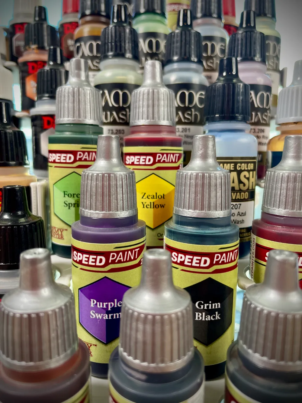 Modular Paint Rack: SLIM - AP & Vallejo Bottles by How About That ...