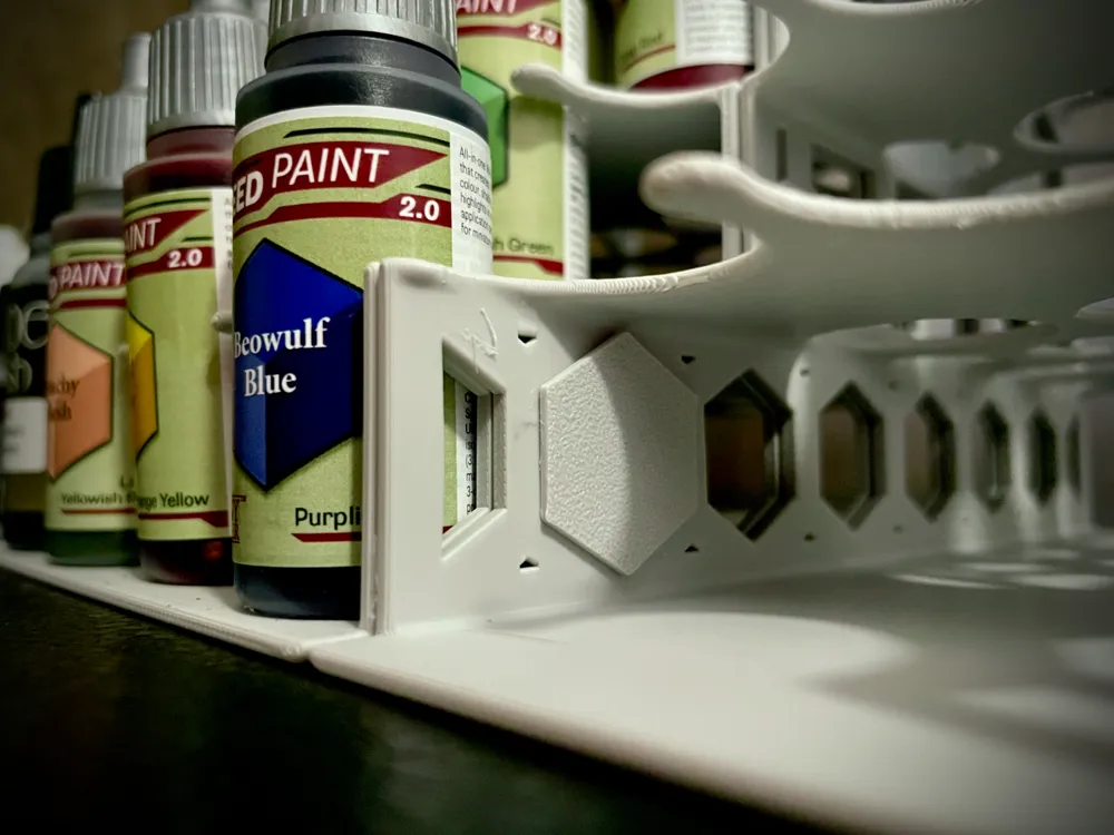 Modular Paint Rack: SLIM - AP & Vallejo Bottles by How About That ...