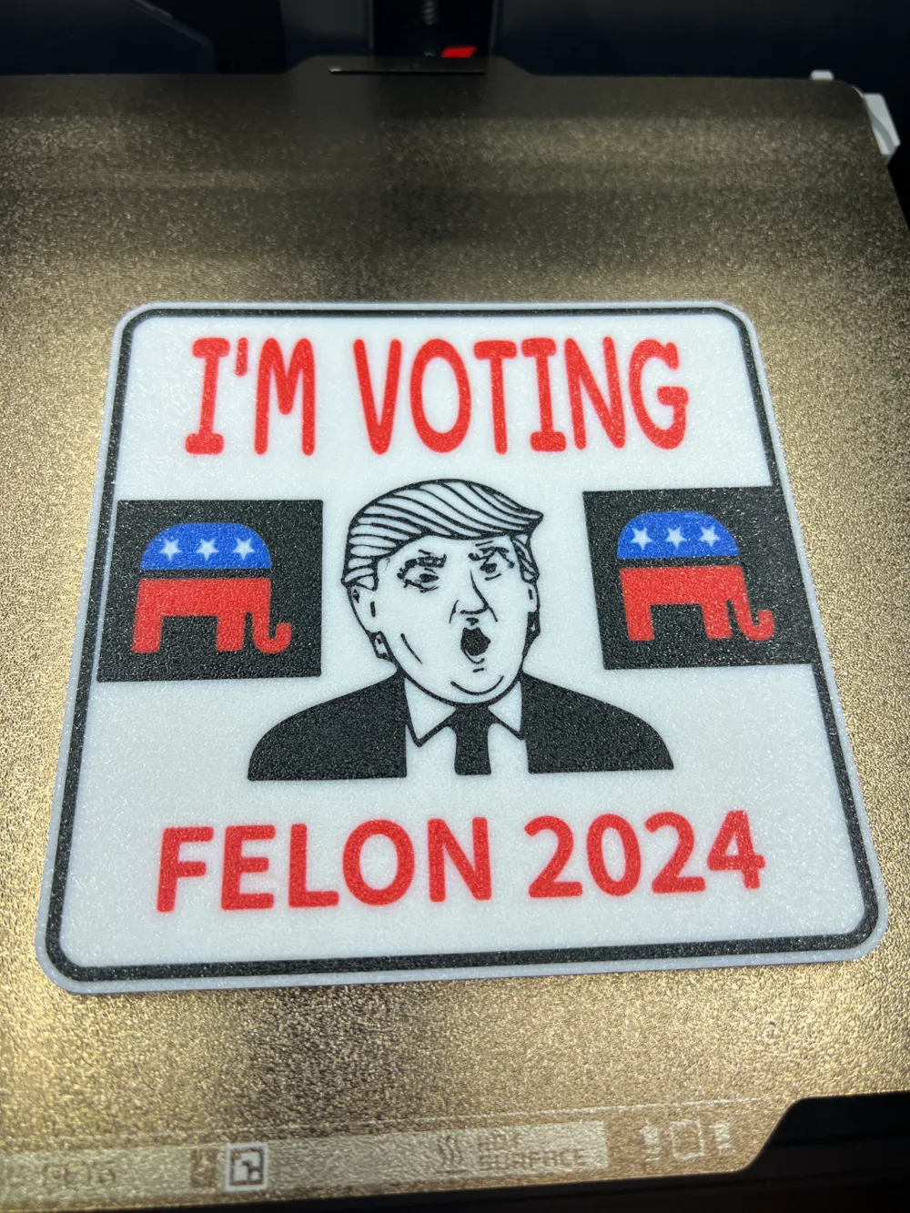 I'm voting Felon by 3Dprinting4fun - MakerWorld