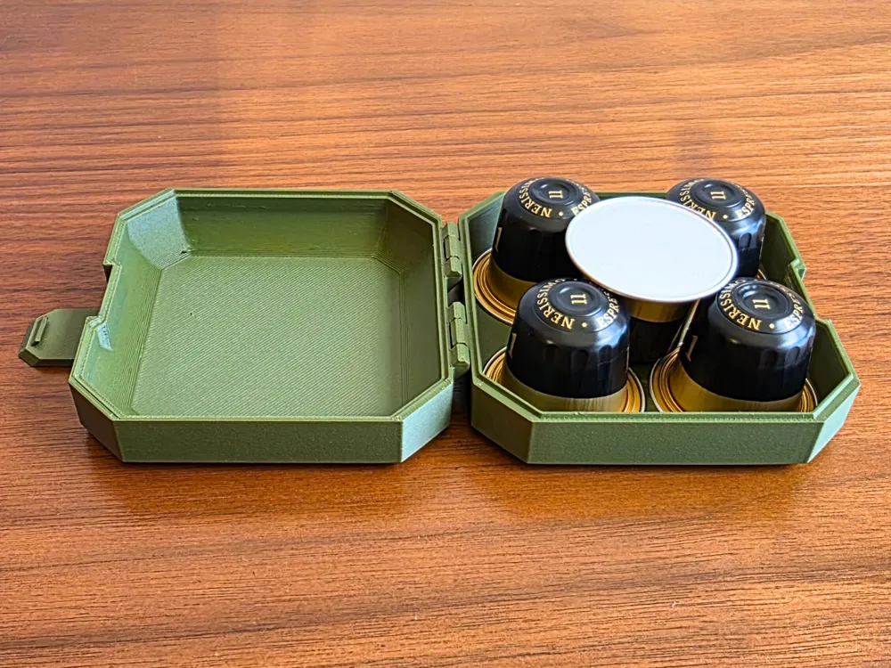 Nespresso Capsule Storage Case - 5 & 11 Pods by WieTech MakerWorld ...