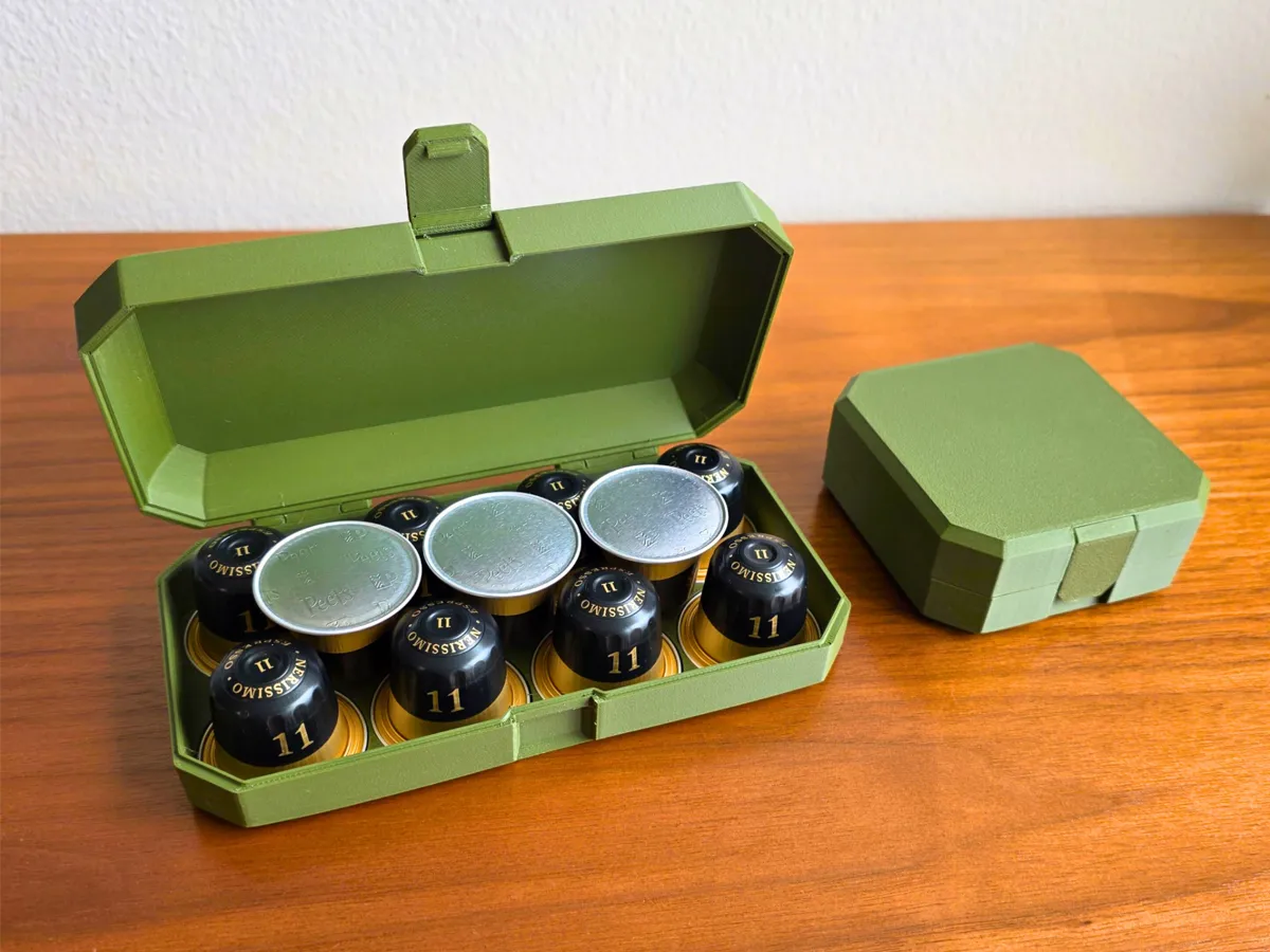 Nespresso Capsule Storage Case - 5 & 11 Pods by WieTech MakerWorld ...