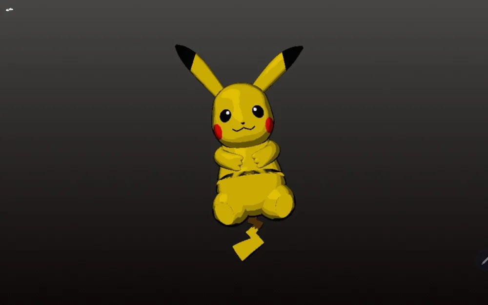 Pikachu Mini Flexi Adorable - Free 3D Print Model - MakerWorld