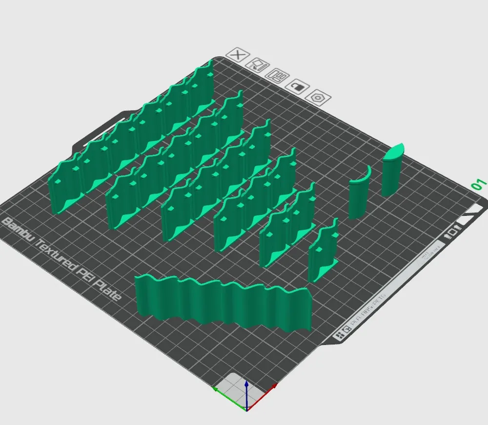 Roof tiles - Free 3D Print Model - MakerWorld