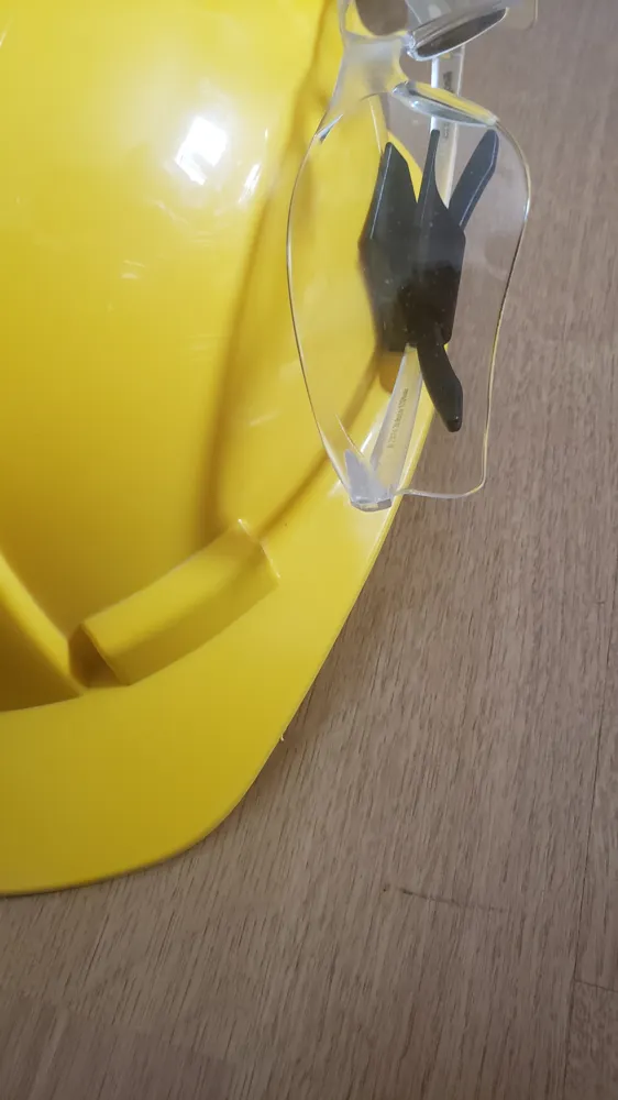 Hard hat clip for safety glasses by wipss MakerWorld: Download Free 3D ...