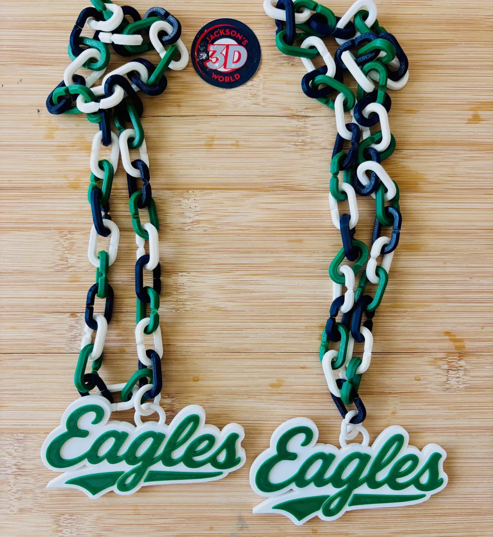 Eagles Hype Chain - Free 3D Print Model - MakerWorld