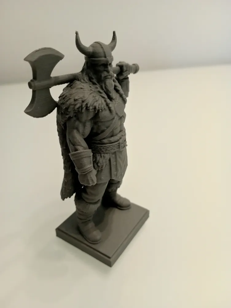 Viking Warrior Statue - Free 3D Print Model - MakerWorld