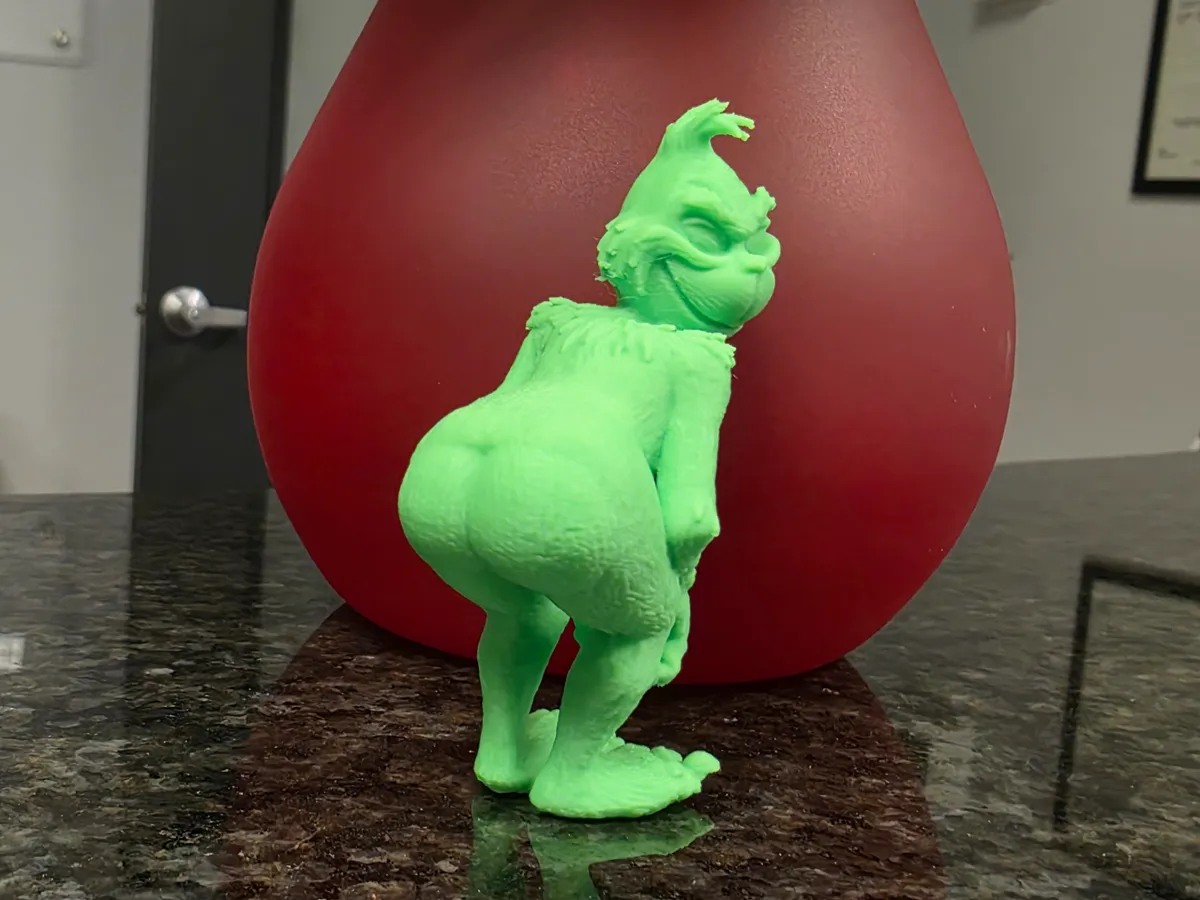 Mischievous Grinch - Free 3D Print Model - MakerWorld