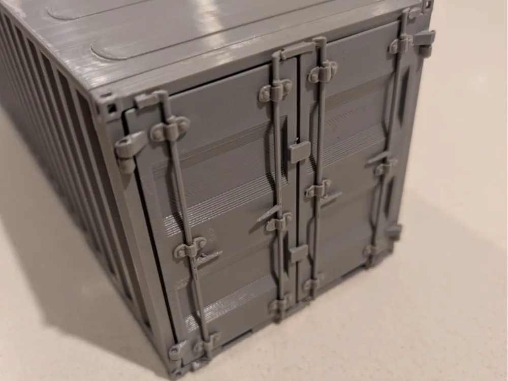 shipping container by Toe nail MakerWorld: Download Free 3D Models