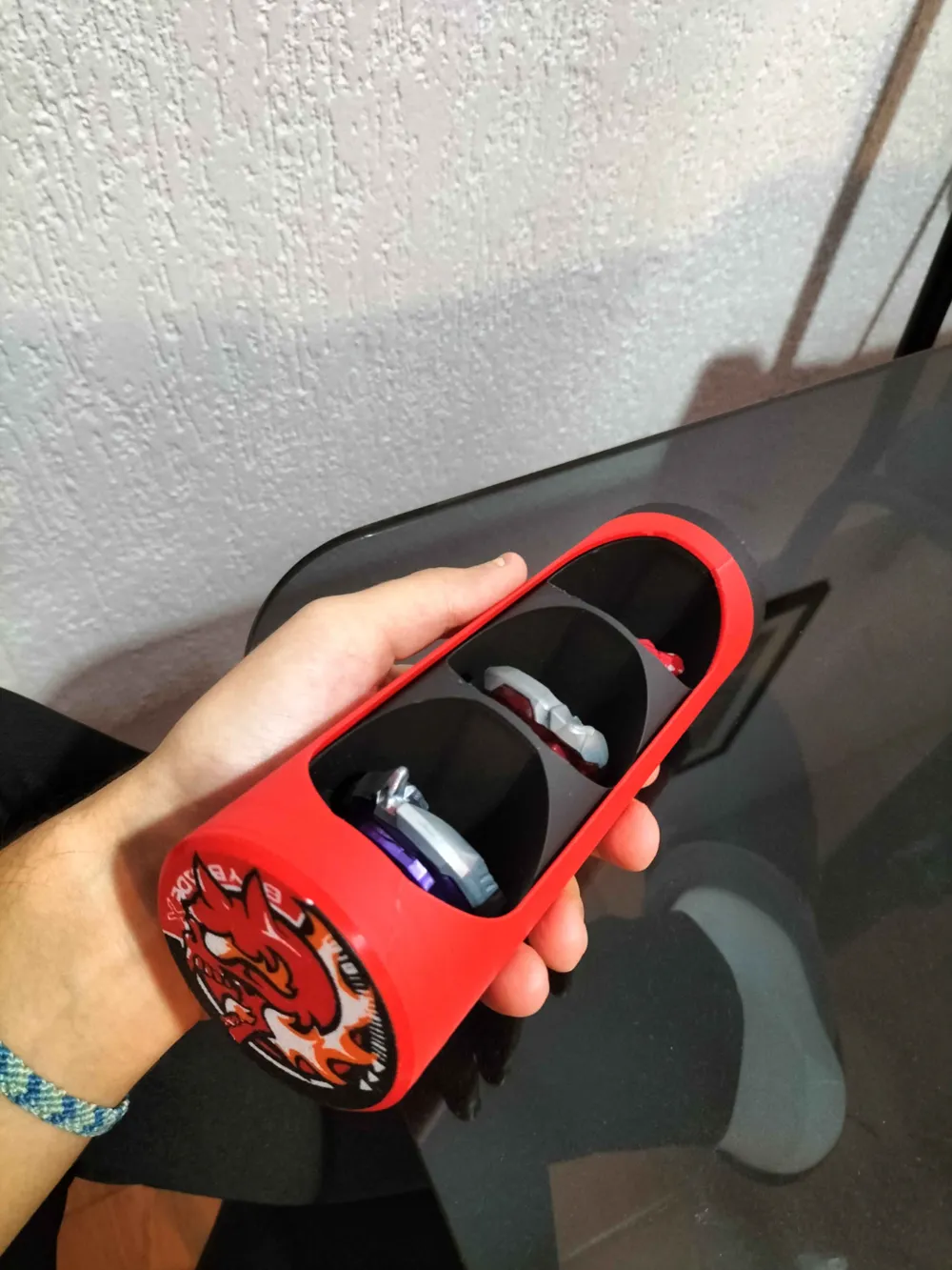 Beyblade X Tubular Deck Box by Dani Projects MakerWorld: Download Free ...