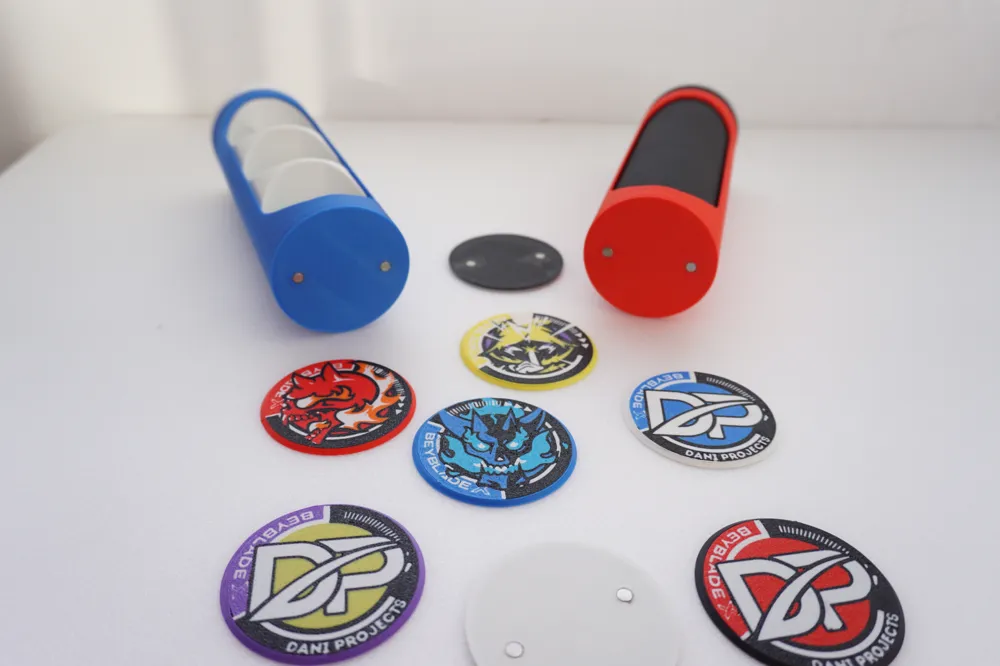 Beyblade X Tubular Deck Box by Dani Projects MakerWorld: Download Free ...