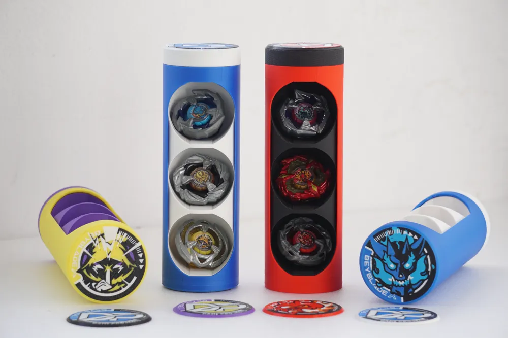 Beyblade X Tubular Box by Dani Projects - MakerWorld