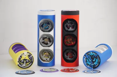 Beyblade X Tubular Deck Box by Dani Projects MakerWorld: Download Free ...