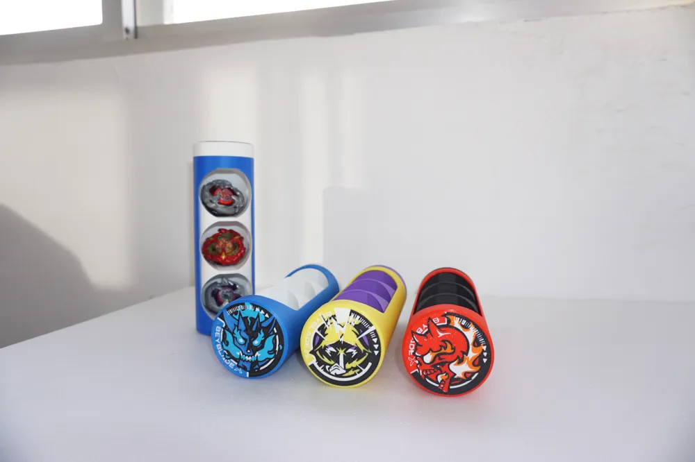 Beyblade X Tubular Box by Dani Projects MakerWorld: Download Free 3D Models