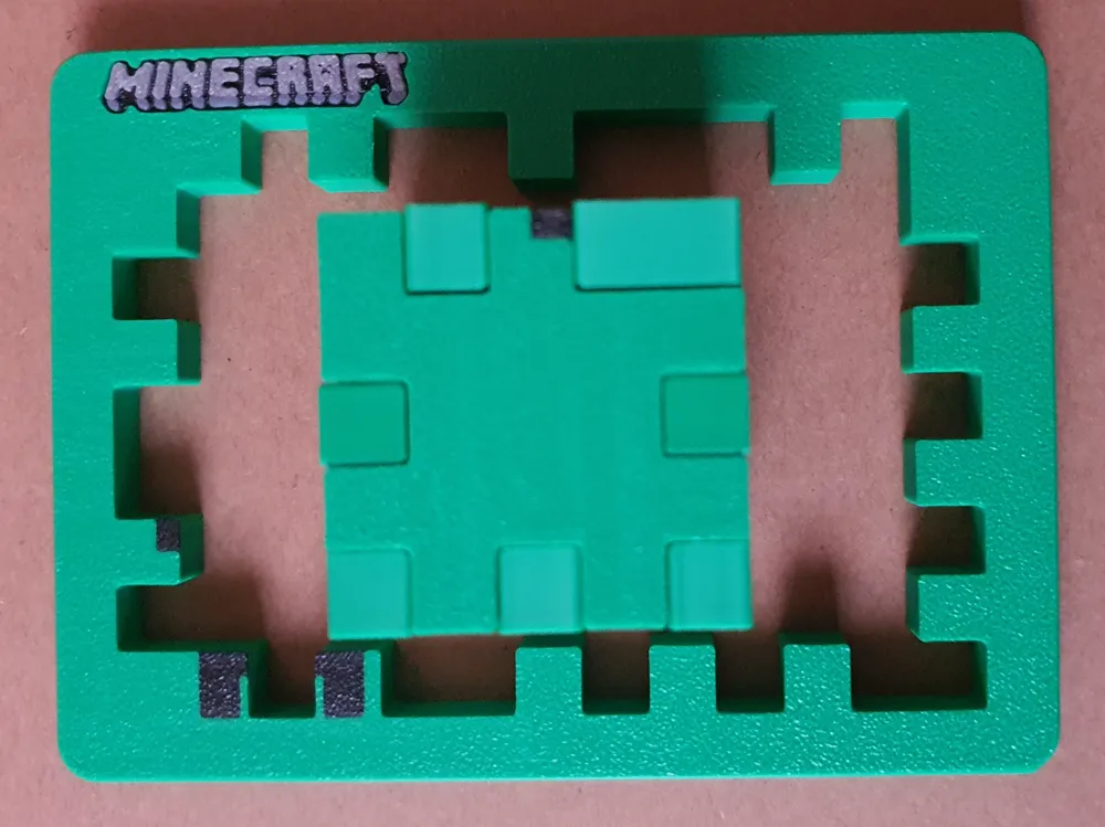 Minecraft Creeper head 3D puzzle by yamaha26 MakerWorld: Download Free ...
