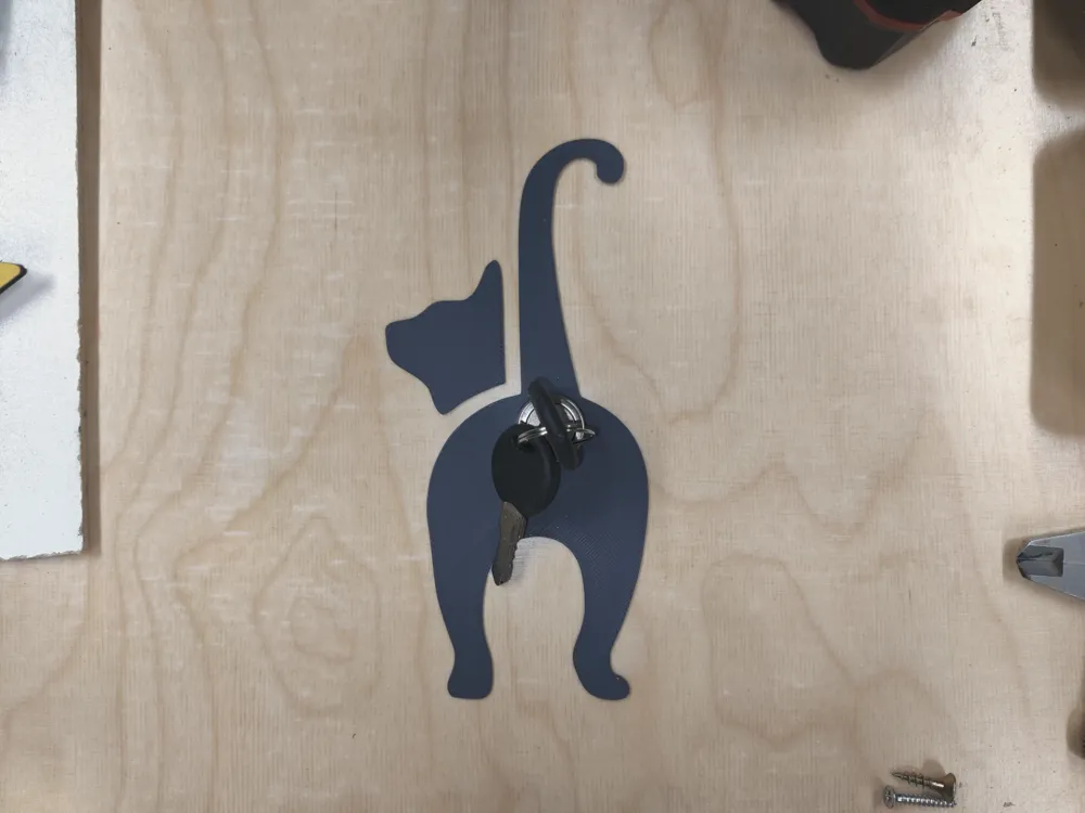 Cat Siluet for lock cabinet by Kolber - MakerWorld
