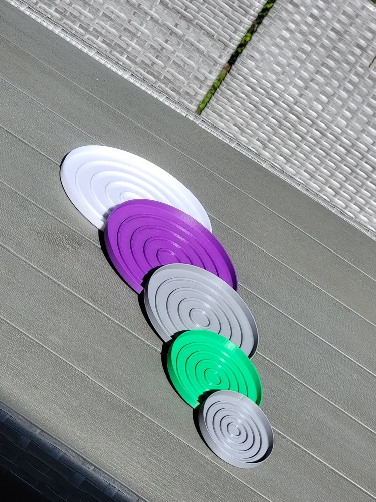 Planter Saucer - Simple Circular Drip Tray Base by Click Print ...