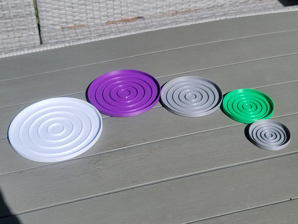 Planter Saucer - Simple Circular Drip Tray Base by Click Print ...