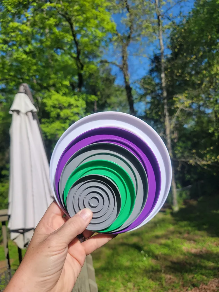 Planter Saucer - Simple Circular Drip Tray Base by Click Print ...