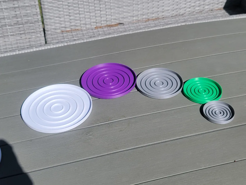 Planter Saucer - Simple Circular Drip Tray Base by Click Print ...