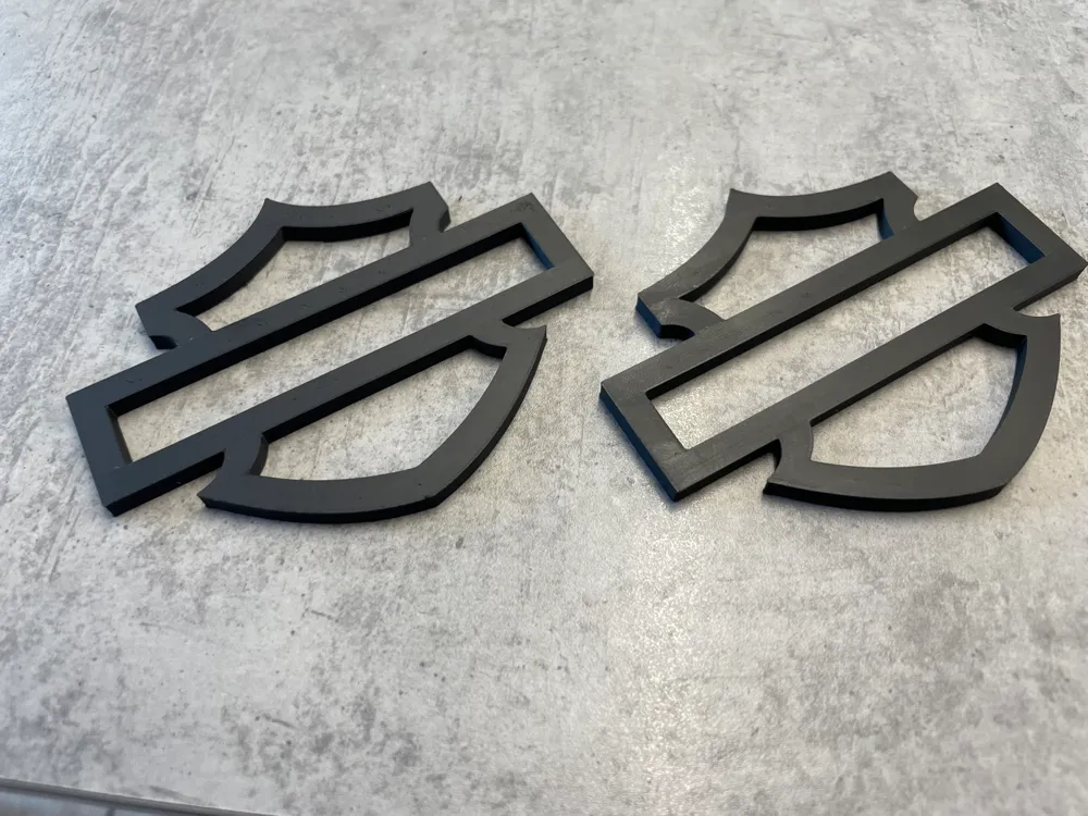 Harley Davidson Shield Logo by Industriee - MakerWorld