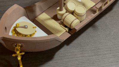 Pirate Benchy - Remote Control by Carmelart_ MakerWorld: Download Free ...