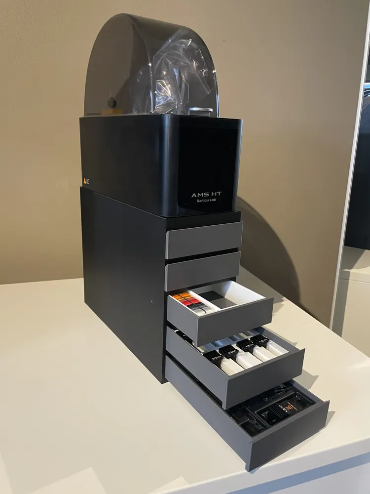 AMS HT Riser with Tailored Drawers for A1 and up by Mikael SWE ...