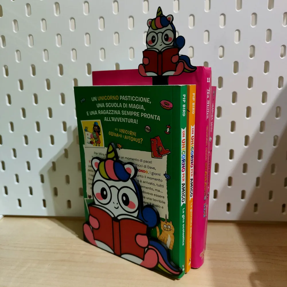 Book Holder - Bookstop - Unicorn by Adrix82 - MakerWorld