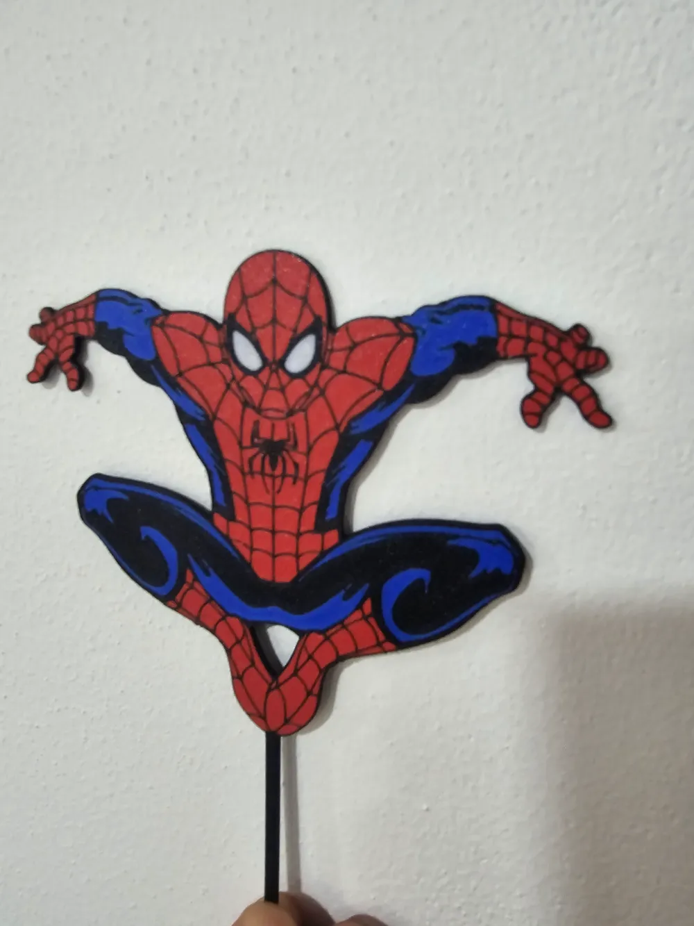Spiderman color cake topper by 3Devil MakerWorld: Download Free 3D Models