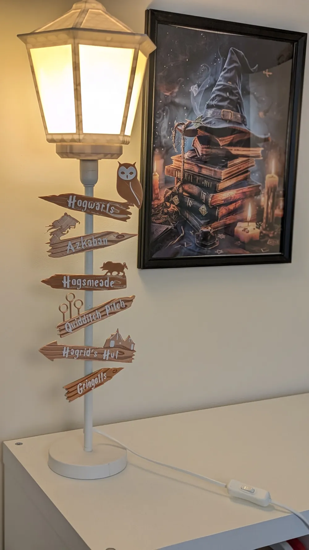 Harry Potter / Ikea Strala street lamp - Free 3D Print Model - MakerWorld