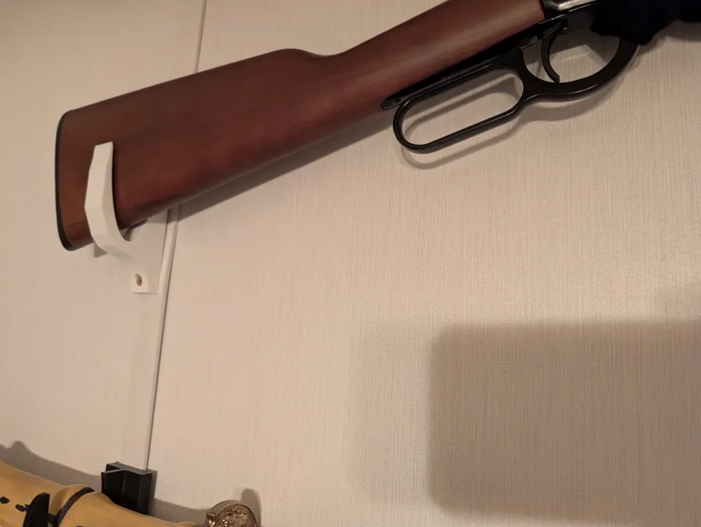 Henry .22 wall mount - Free 3D Print Model - MakerWorld