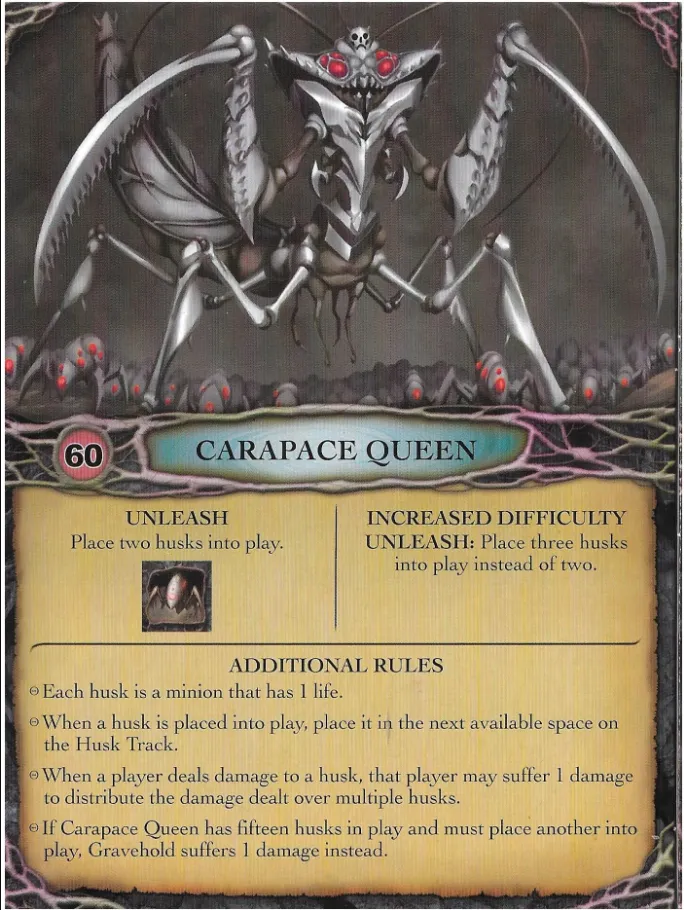 Aeon's End Nemesis Carapace Queen - Free 3D Print Model - MakerWorld