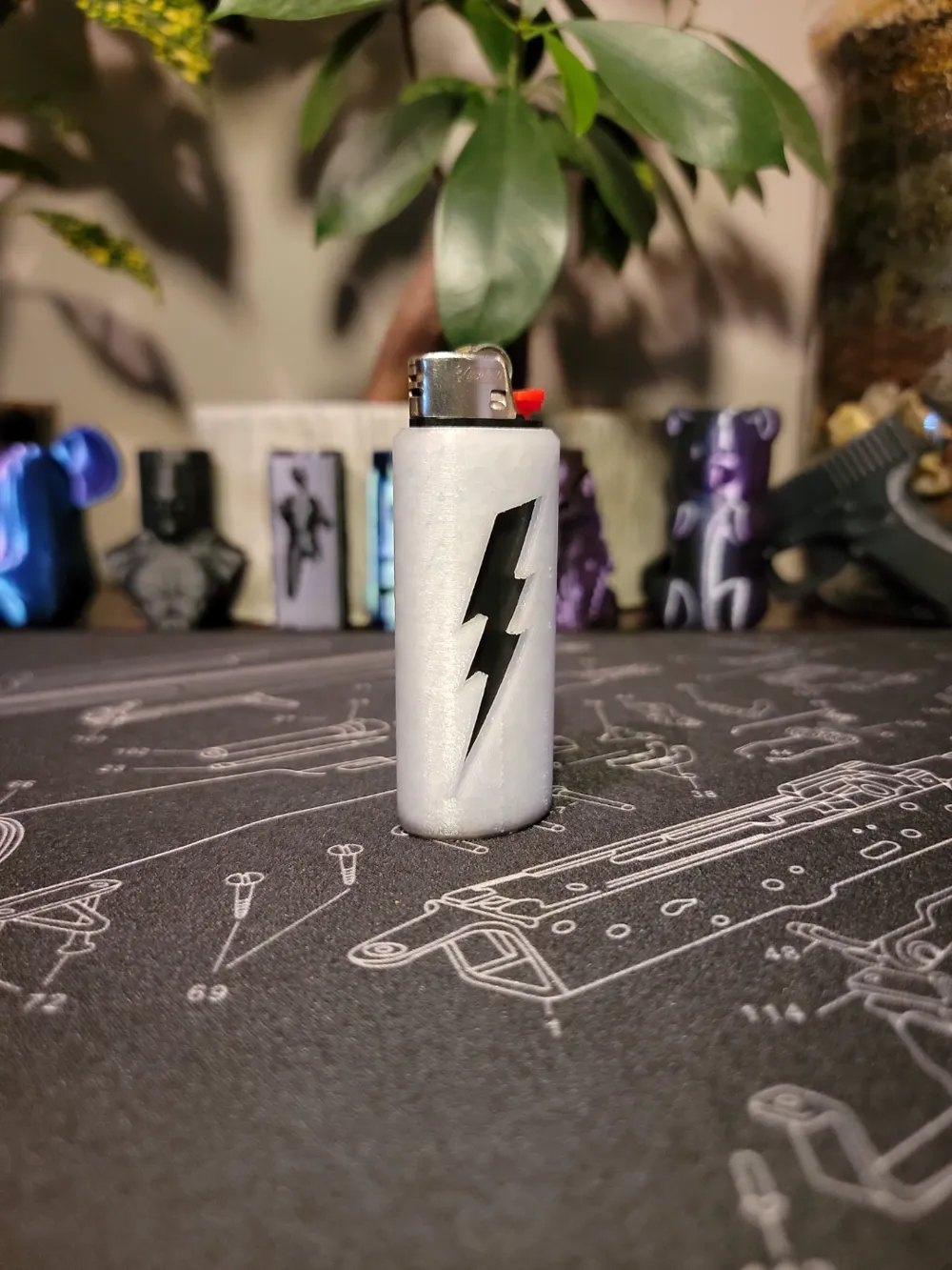 Lightning Bolt Bic Sleeve by Mr Potato Sleeves MakerWorld: Download ...