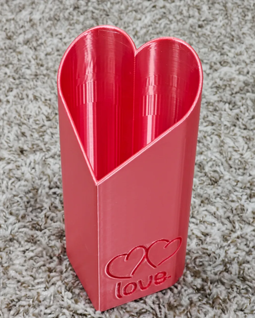 Flower Vase Centerpiece - Valentine's Day Gift - Free 3D Print Model ...